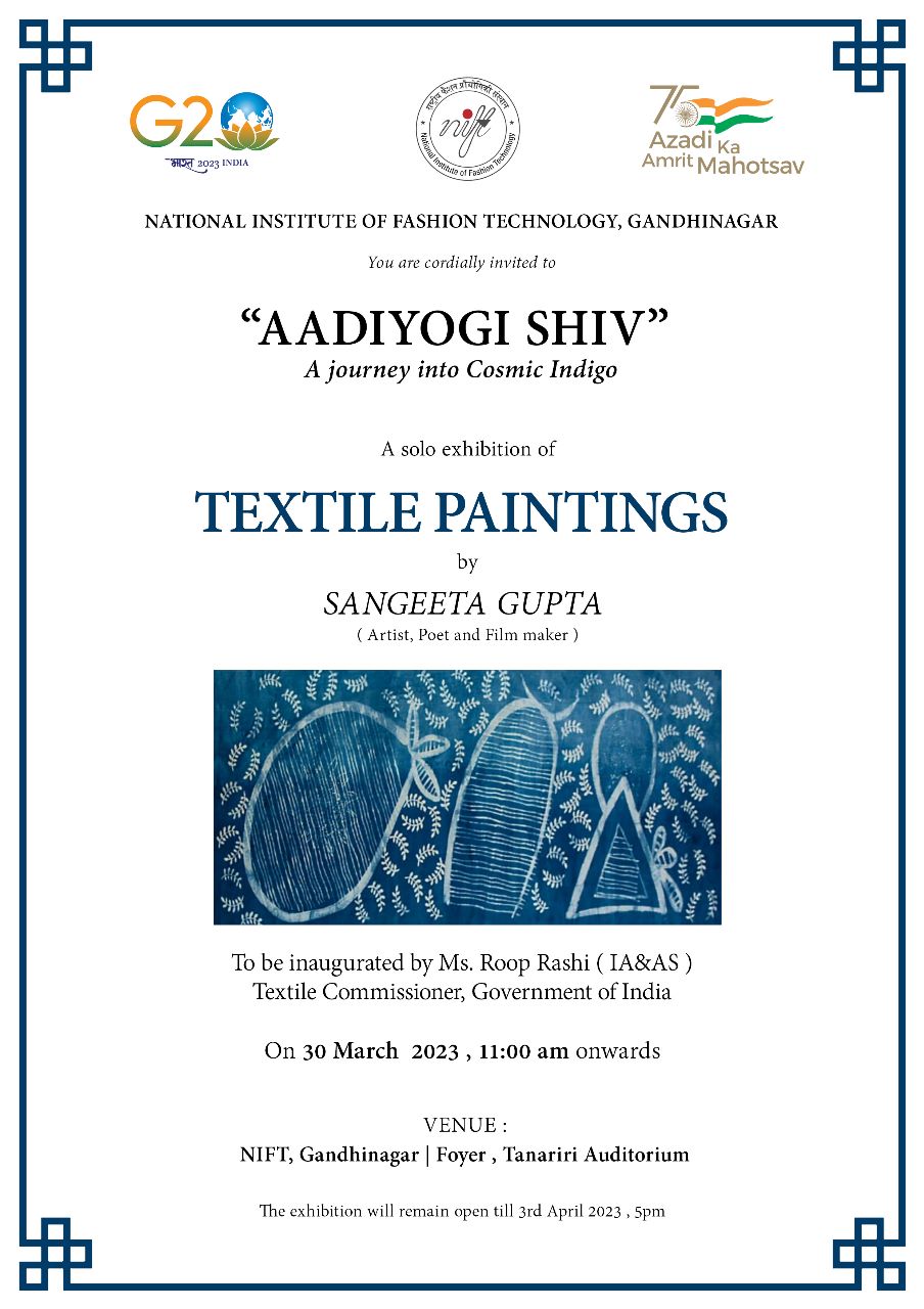 TEXTILE PAINTINGS BY SANGEETA GUPTA - Travel