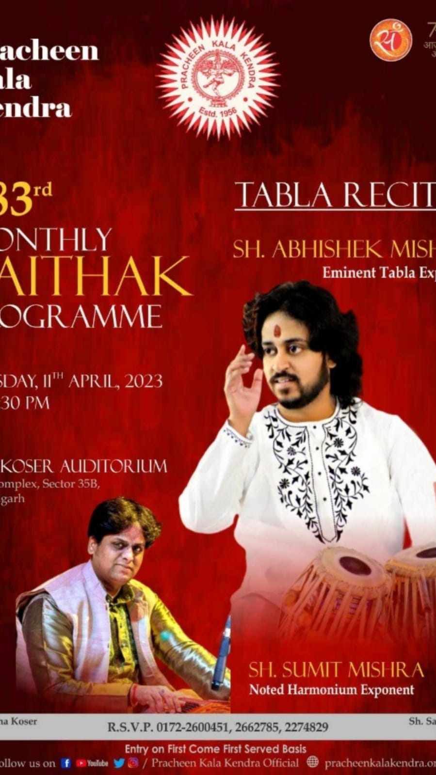283 MONTHLY BAITHAK PROGRAMME - Travel