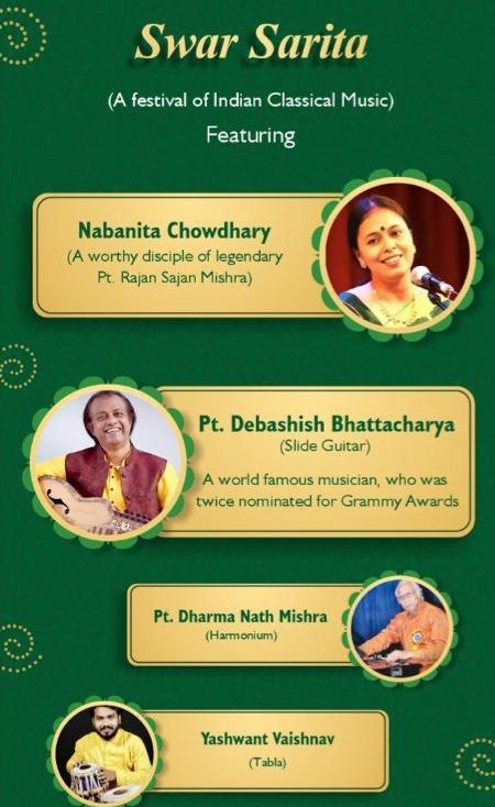 SWAR SARITA – FESTIVAL OF INDIAN CLASSICAL MUSIC AT VADODARA - Travel